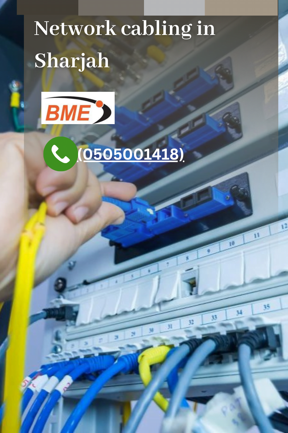 Network cabling in Sharjah - Bab Al Mawadah Electronics